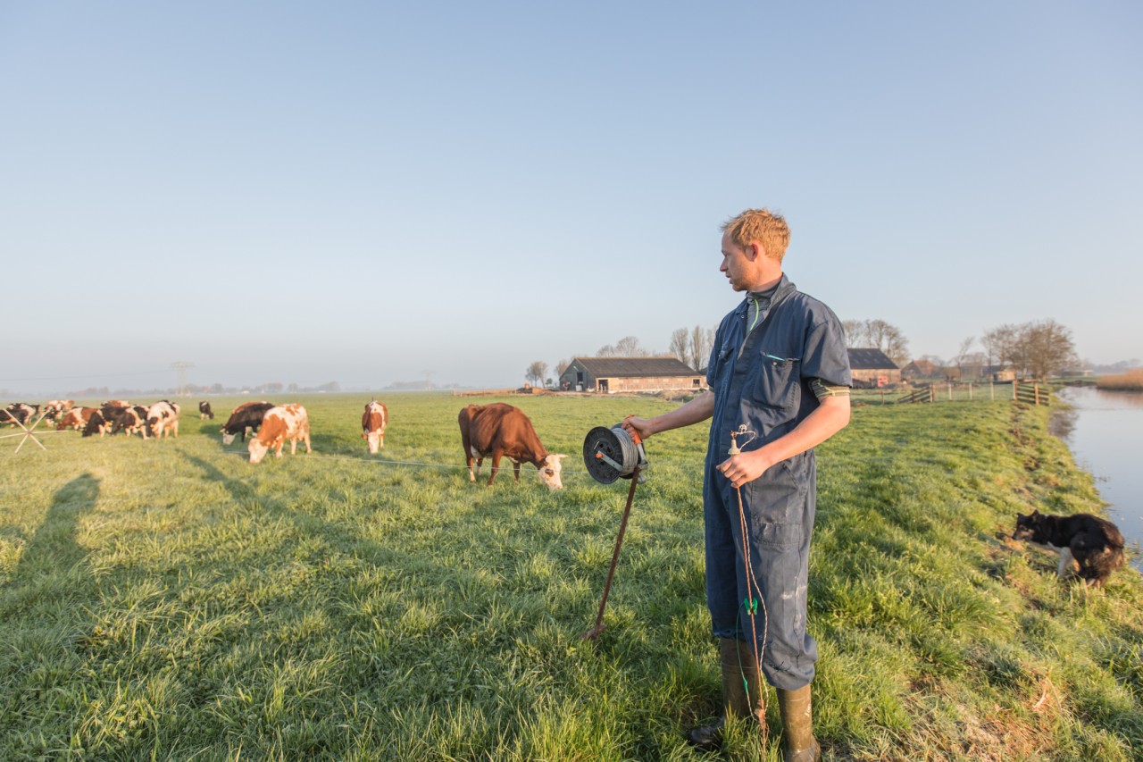 Boer Brunia boert zoals de natuur het bedoeld heeft - Elfwegentocht 2018
